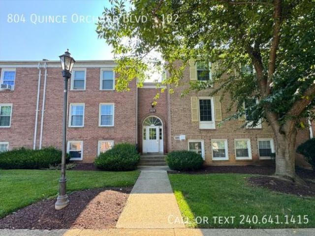 2 Br, 1 bath, Single Family 804 Quince Orchard Blvd