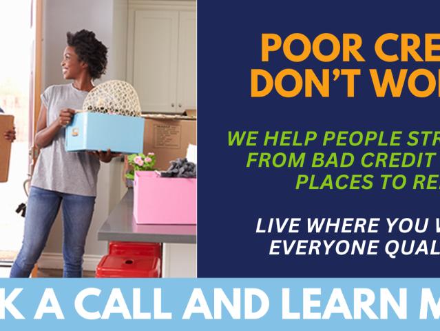 2 BR, 1 BA Apartment Denied housing because of credit? We may be able to help!, Lake Villa, IL 60046