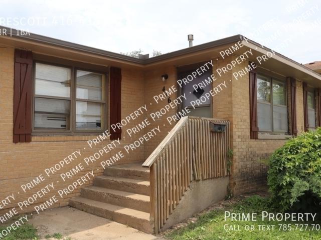 2 BR, 1 BA Apartment Prescott 416 418 E, Salina, KS 67401