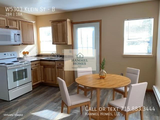 2 BR, 1 BA Apartment W5303 Klein St, Sarona, WI 54870