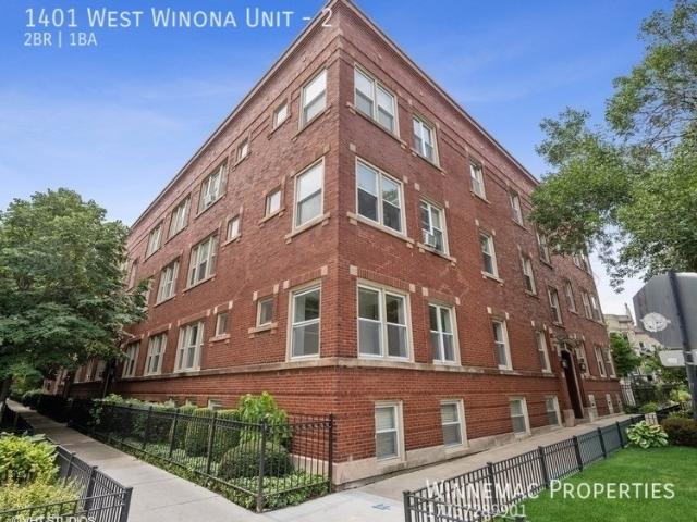 2 BR, 1 BA Apartment 1401 West Winona Unit, Chicago, IL 60640