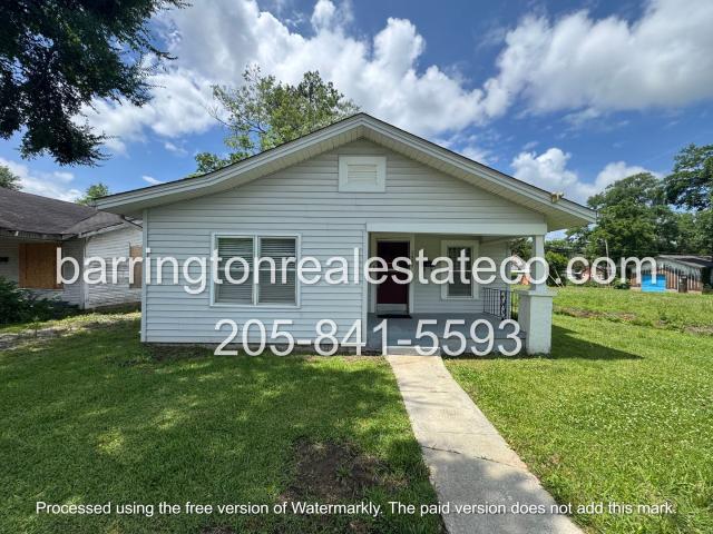 2 BR, 1 BA Apartment 1401 Wharton Avenue, Birmingham, AL 35217