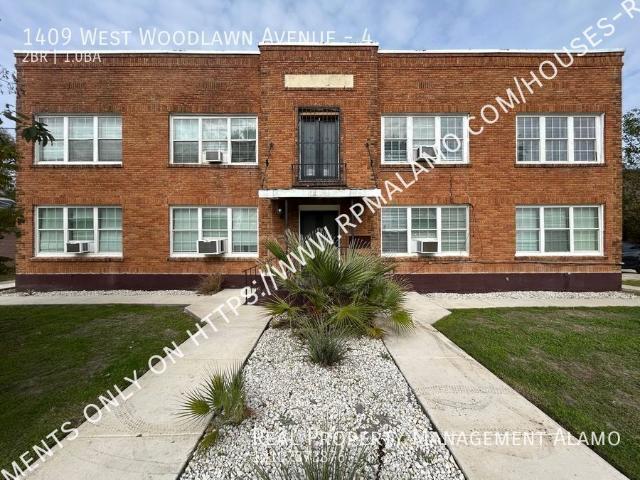2 BR, 1 BA Apartment 1409 West Woodlawn Avenue, San Antonio, TX 78201