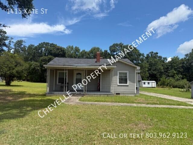 2 BR, 1 BA Apartment 1415 Kate St, Newberry, SC 29108