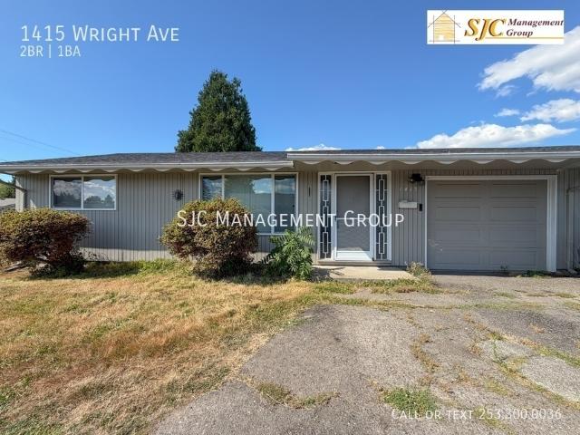 2 BR, 1 BA Apartment 1415 Wright Ave, Sumner, WA 98390