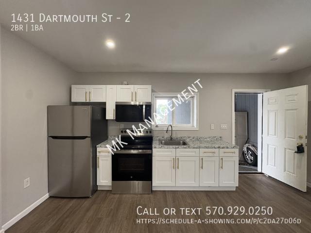 2 BR, 1 BA Apartment 1431 Dartmouth St, Scranton, PA 18504
