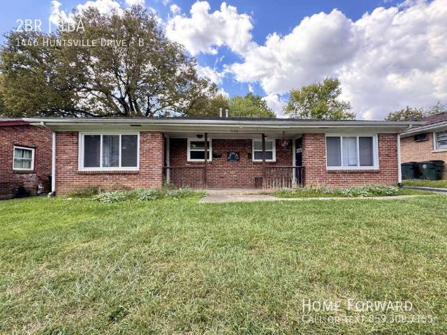 2 BR, 1 BA Apartment 1446 Huntsville Drive, Lexington, KY 40505