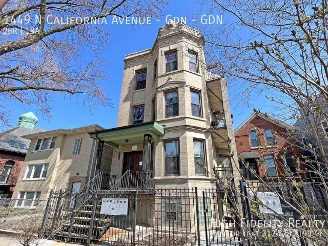 2 BR, 1 BA Apartment 1449 N California Avenue Gdn, Chicago, IL 60622