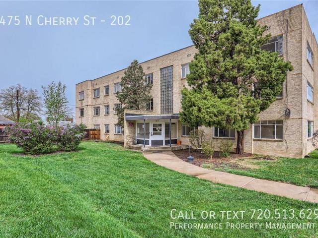 2 BR, 1 BA Apartment 1475 N Cherry St, Denver, CO 80220