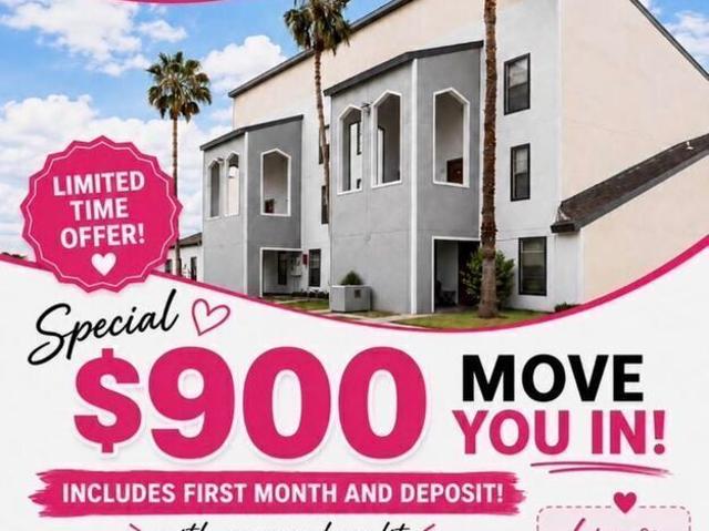 2 BR, 1 BA Apartment 1501 Sam Houston Drive, Harlingen, TX 78550