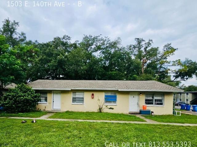 2 BR, 1 BA Apartment 1503 E. 140th Ave, Tampa, FL 33613