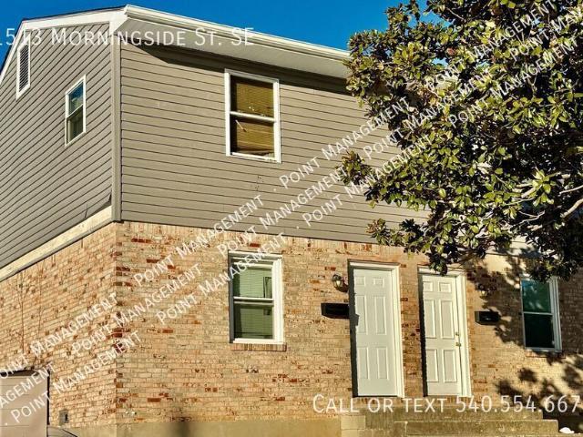 2 BR, 1 BA Apartment 1513 Morningside St. SE, Roanoke, VA 24013
