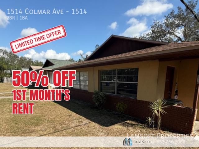 2 BR, 1 BA Apartment 1514 Colmar Ave, Sebring, FL 33870