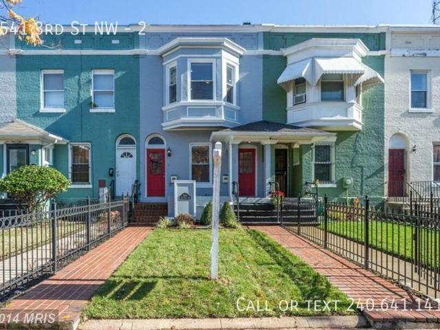 2 BR, 1 BA Apartment 1541 3rd St NW, Washington, DC 20001