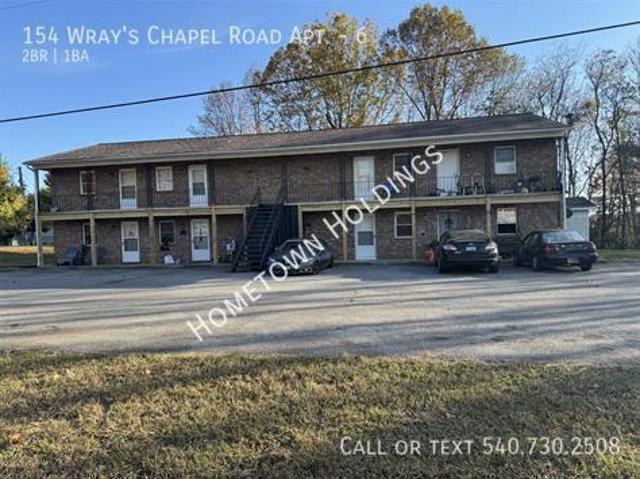 2 BR, 1 BA Apartment 154 Wray's Chapel Road Apt Rocky Mount, VA 24151