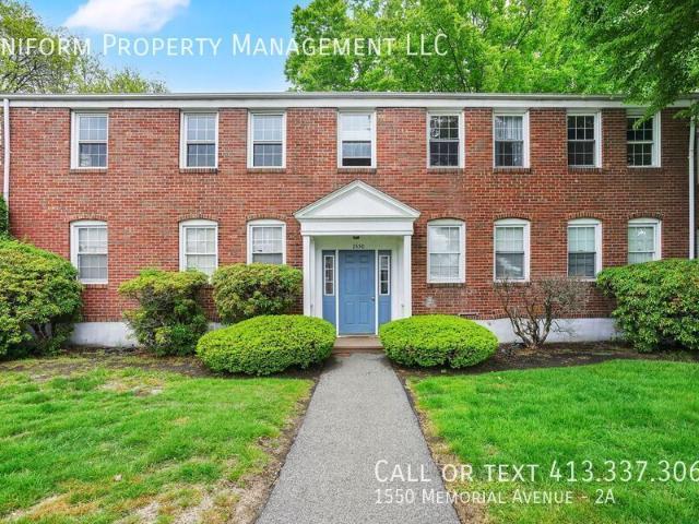 2 BR, 1 BA Apartment 1550 Memorial Avenue, West Springfield, MA 01089