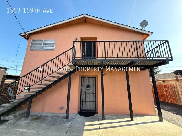 2 BR, 1 BA Apartment 1553 159th Ave, San Leandro, CA 94578