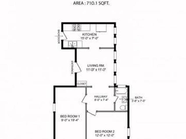 2 BR, 1 BA Apartment 1610 Massachusetts Ave, Unit #1, Cambridge, MA 02138