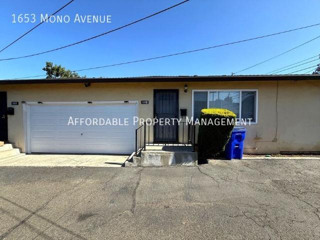2 BR, 1 BA Apartment 1653 Mono Avenue, San Leandro, CA 94578