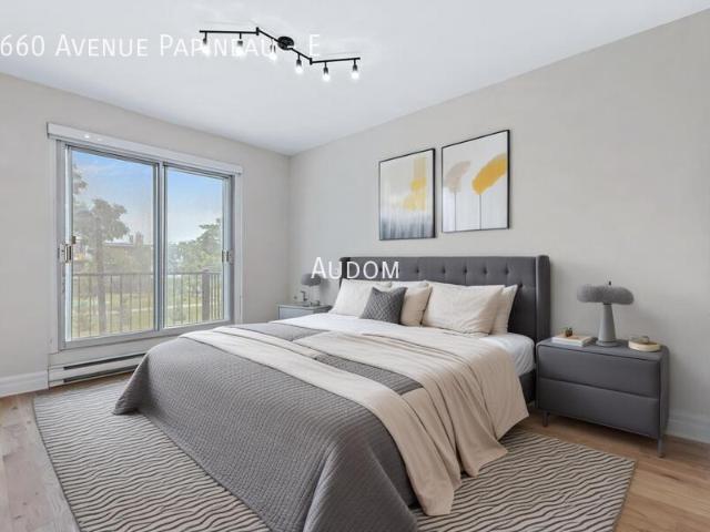 2 BR, 1 BA Apartment 1660 Avenue Papineau, MontrÃ©al, QC H2K 4H9