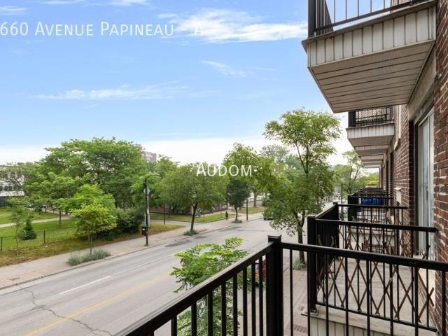 2 BR, 1 BA Apartment 1660 Avenue Papineau, MontrÃ©al, QC H2K 4H9