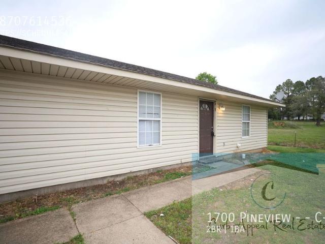 2 BR, 1 BA Apartment 1700 Pineview, Jonesboro, AR 72401
