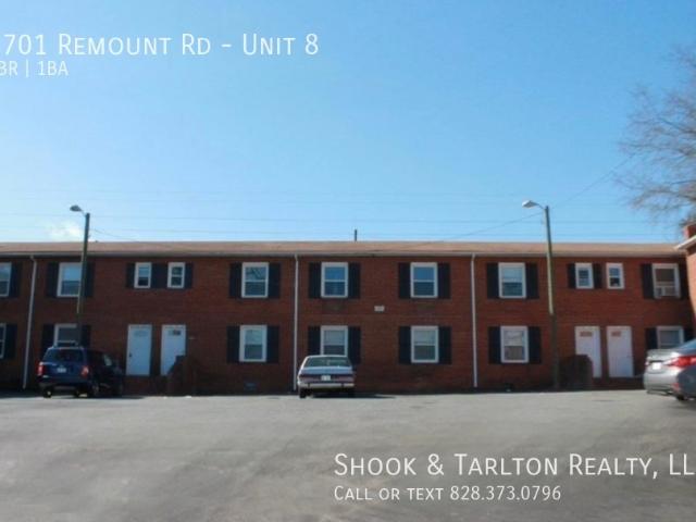 2 BR, 1 BA Apartment 1701 Remount Rd, Charlotte, NC 28208