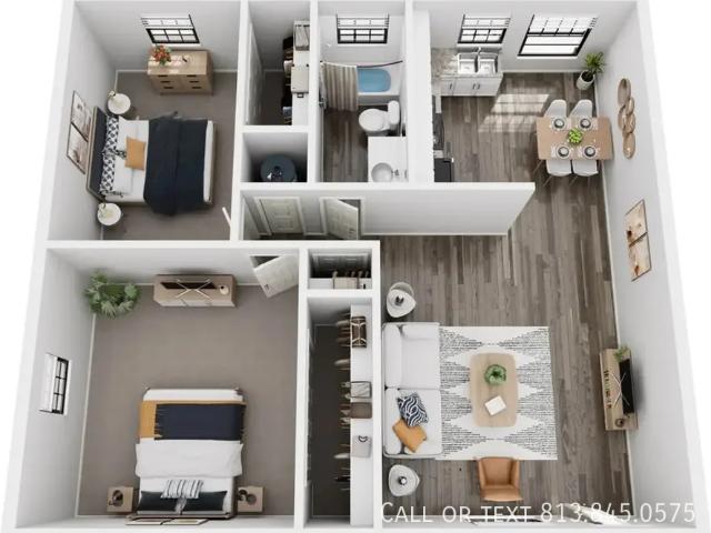 2 BR, 1 BA Apartment 1701 Woodfern Drive, Tampa, FL 33612