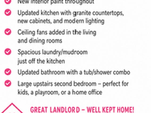 2 BR, 1 BA Apartment 1709 South Lulu Street, Wichita, KS 67211