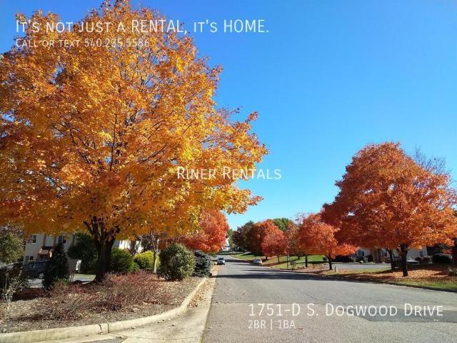 2 BR, 1 BA Apartment 1751 D S. Dogwood Drive, Harrisonburg, VA 22801