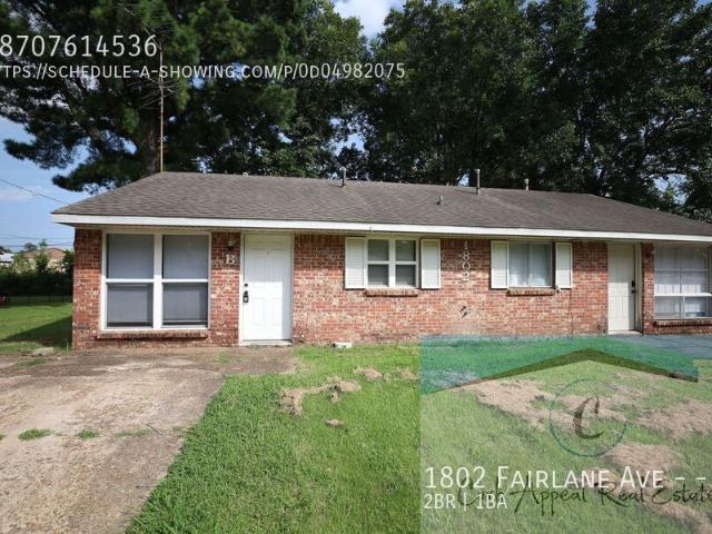 2 BR, 1 BA Apartment 1802 Fairlane Ave, Jonesboro, AR 72401