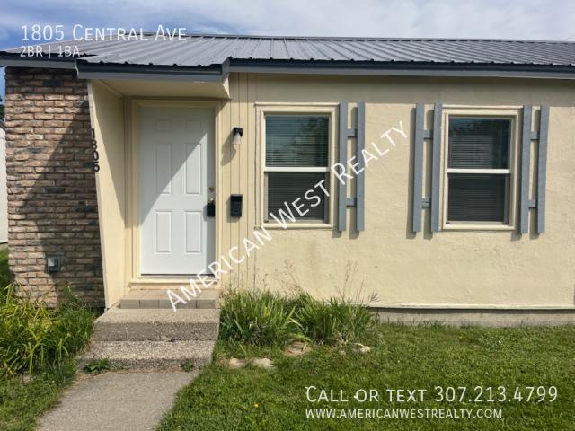 2 BR, 1 BA Apartment 1805 Central Ave, Cody, WY 82414