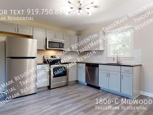 2 BR, 1 BA Apartment 1806 C Midwood Drive, Raleigh, NC 27604