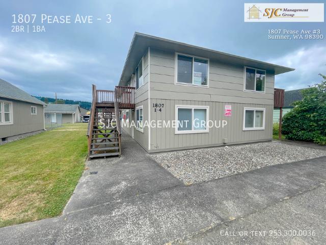 2 BR, 1 BA Apartment 1807 Pease Ave, Sumner, WA 98390