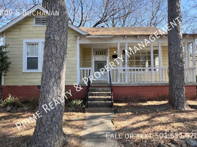 2 BR, 1 BA Apartment 1809 S Buchanan, Little Rock, AR 72204