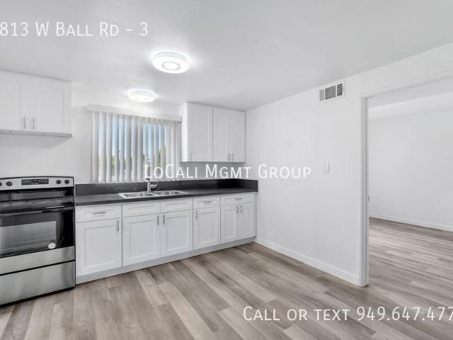 2 BR, 1 BA Apartment 1813 W Ball Rd, Anaheim, CA 92804