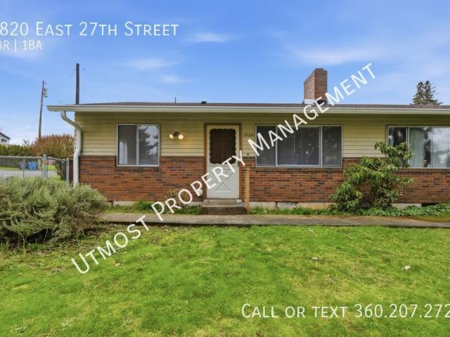 2 BR, 1 BA Apartment 1820 East 27th Street, Vancouver, WA 98663
