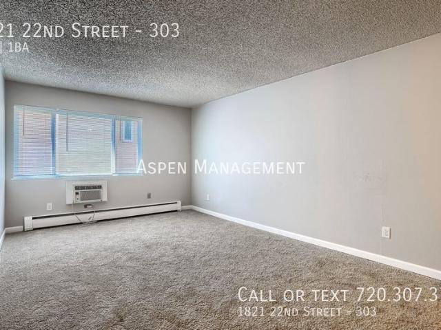 2 BR, 1 BA Apartment 1821 22nd Street, Boulder, CO 80302