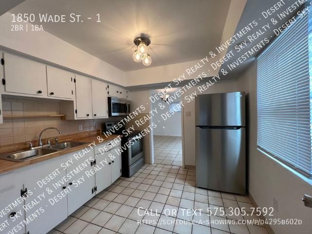 2 BR, 1 BA Apartment 1850 Wade St Las Cruces, NM 88001
