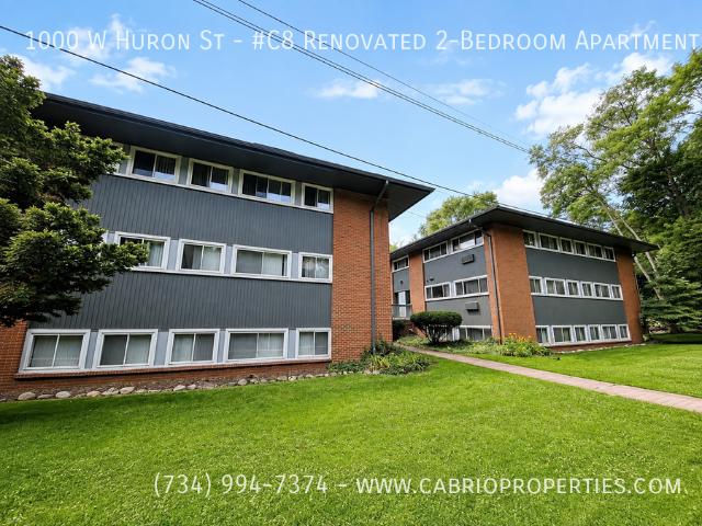 2 BR, 1 BA Apartment 1000 W Huron St, Ann Arbor, MI 48103