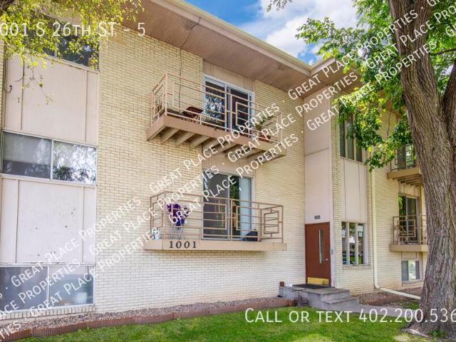 2 BR, 1 BA Apartment 1001 S 26th ST, Lincoln, NE 68510