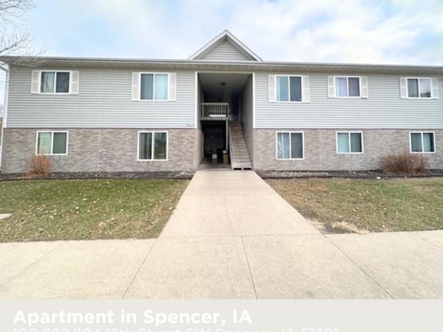 2 BR, 1 BA Apartment 100 12 Th St SW, Unit 2, Spencer, IA 51301