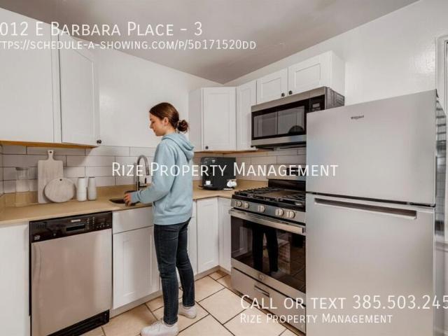 2 BR, 1 BA Apartment 1012 E Barbara Place, Salt Lake City, UT 84102