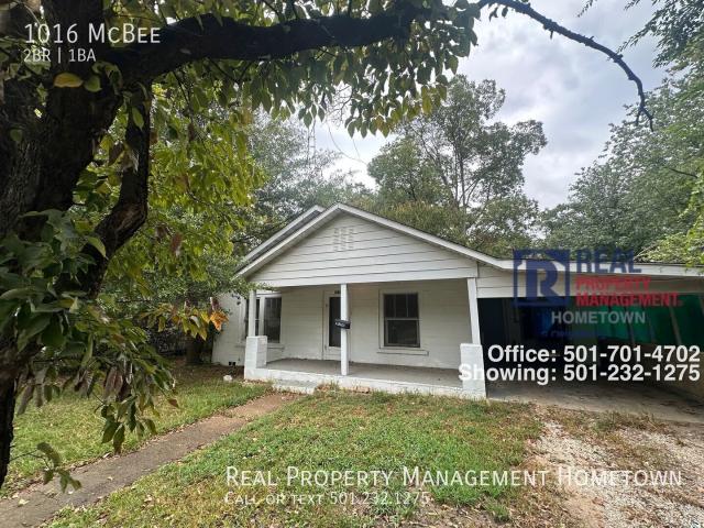 2 BR, 1 BA Apartment 1016 McBee, Malvern, AR 72104