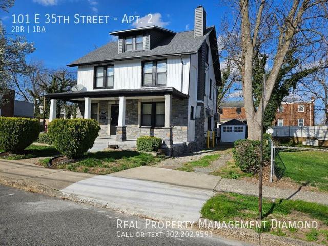 2 BR, 1 BA Apartment 101 E 35th Street, Wilmington, DE 19802