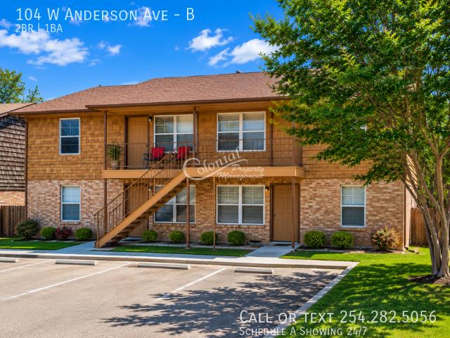 2 BR, 1 BA Apartment 104 W Anderson Ave, Copperas Cove, TX 76522
