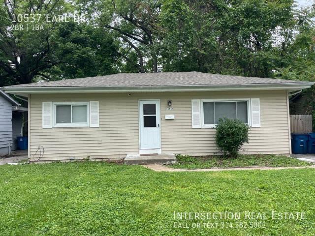 2 BR, 1 BA Apartment 10537 Earl Dr St. Louis, MO 63136