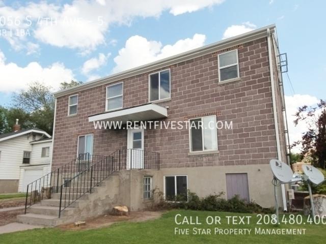 2 BR, 1 BA Apartment 1056 S 4th Ave, Pocatello, ID 83201