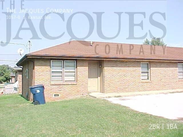 2 BR, 1 BA Apartment 1057 B S. Kansas Ave Springfield, MO 65807