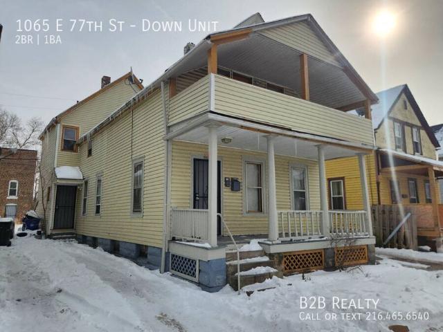 2 BR, 1 BA Apartment 1065 E 77th St, CLEVELAND, OH 44103